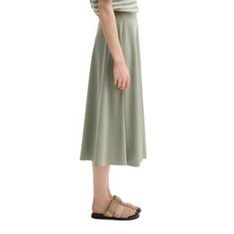 Marc O'Polo MARC O'POLO Damen Jerseyrock "aus flie&szlig;endem Soft-Touch-Jersey", gr&uuml;n, Gr. XXL, unifarben, Obermaterial: 68% Viskose, 32% Polyester, R&ouml;cke