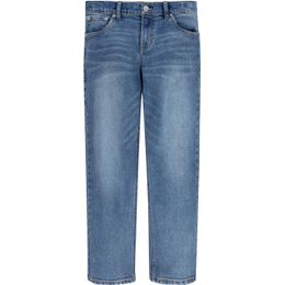 LEVI'S KIDS Kinder Stretch-Jeans "LVB STAY LOOSE TAPER JEANS", blau, Gr. 4, Denim/Jeans, Obermaterial: 67% Baumwolle, 29% Polyester, 3% Viskose, 1%