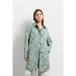 Bugatti Damen Kurzmantelmint, Gr. 34, unifarben, 100% Polyester, M&auml;ntel, mit gerader Schnittform