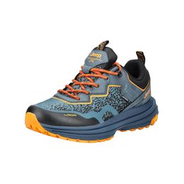 JEEP Herren Sneaker "JEEP Sneaker Lederimitat/Textil", Gr. 41, blau, Lederimitat, Textil, Schuhe