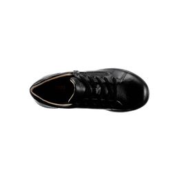 Jomos Damen Schn&uuml;rschuh, Gr. 40, schwarz, Glattleder, Schuhe