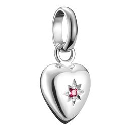 Thomas Sabo Anh&auml;nger Damen Gr&ouml;&szlig;e One Size rot / silber