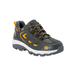 Jack Wolfskin Kinder Wanderschuh "VOJO TEXAPORE LOW K", Gr. 26, gr&uuml;n, Main Material: 100% Polyurethane. Second Material: 100% Polyamide. Lining Sole,