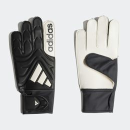 Damen Torwarthandschuhe "COPA GL CLB", schwarz-wei&szlig;, Gr. 9, adidas Performance, Obermaterial: 65% Polyester, 35% Polyurethan, Handschuhe