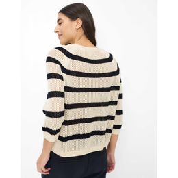 Brax Damen Strickpullover "Style NALA"navy, Gr. 48, Strick, 100% Baumwolle, Pullover