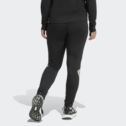 Damen Laufhose "ADI365 ICONIC", schwarz, Gr. L, adidas Performance, Obermaterial: 82% Polyester, 18% Elasthan, Hosen