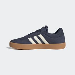 Herren Sneaker "VL COURT 3.0", adidas Sportswear, Gr. 44, blau, Leder, Synthetik, Schuhe, inspiriert vom Design des adidas samba