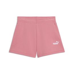 Puma M&auml;dchen Sporthose "ESS Small No. 1 Logo Shorts M&auml;dchen"wild pink, Gr. 152, unifarben, Obermaterial: 68% Baumwolle, 32% Polyester; Tasche &ndash; Oben: