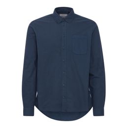 Blend Herren Langarmhemd "Langarmhemd BHBugley", blau, Gr. XXL, Obermaterial: 100% Baumwolle CO., Hemden