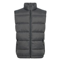 Blend Herren Steppweste "Steppweste BHEIDEN", grau, Gr. S, Obermaterial: 100% Nylon NY., Westen