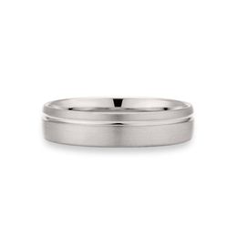 Phoenix PH&Ouml;NIX Damen Trauring "Schmuck Geschenk Gold 333 Trauring Ehering LIEBE versch. Varianten", 50, ohne Brillant, Wei&szlig;gold 333, 5mm, wei&szlig;, Wei&szlig;gold 333,