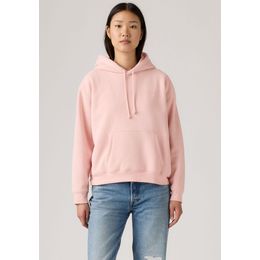 Levi's LEVI'S Damen Kapuzensweatshirt "EVERYDAY HOODIE", rosa, Gr. L, Sweatware, Obermaterial: 58% Baumwolle, 42% Polyester, Sweatshirts