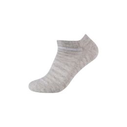 Camano Herren Sneakersocken "Sneakersocken Mesh Ventilation 10er Pack", Gr. 35angel falls, 72% Baumwolle, 26% Polyamid, 2% Elasthan, uni, Socken