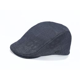 Chillouts Herren Schieberm&uuml;tze "Dion Hat"navy, Gr. L, unifarben, Kunstfaser, M&uuml;tzen, ergonomische Passform, erh&auml;ltlich in zwei Gr&ouml;&szlig;en