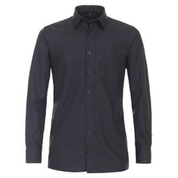 Casamoda Herren Businesshemd "Casamoda Businesshemd Langarm uni", schwarz, Gr. 41, unifarben, 100% Baumwolle, Hemden