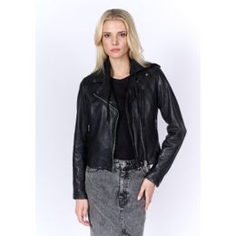 Lederjacke Freaky Nation "Best Liv-FN", Damen, Gr. L(40), schwarz, Oberstoff: 100% Leder. Futter: 100% Baumwolle, normal, Jacken