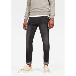 G-Star Raw G-STAR Herren Skinny-fit-Jeans "51010", grau, Gr. 30, Denim/Jeans, Obermaterial: 91% Baumwolle, 7% Elastomultiester, 2% Elasthan, Jeans