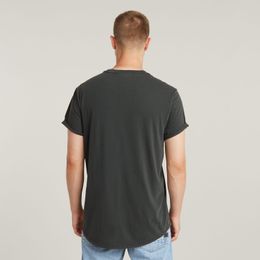 G-Star Raw G-STAR Herren Kurzarmshirt "Lash", schwarz, Gr. S, unifarben, Jersey, Obermaterial: 100% Baumwolle, Shirts, Rundhals, Logoapplikation