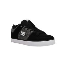 DC Shoes Herren Sneaker "Pure", Gr. 6,5schwarz, monogram, 55.4% Leder, 44.6% Synthetikmaterial, Schuhe