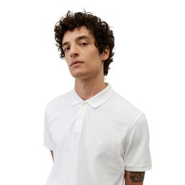 Marc O'Polo MARC O'POLO Herren Poloshirt, wei&szlig;, Gr. XXXL, Piqu&eacute;, Obermaterial: 100% Baumwolle, Shirts, mit dezenter Logostickerei