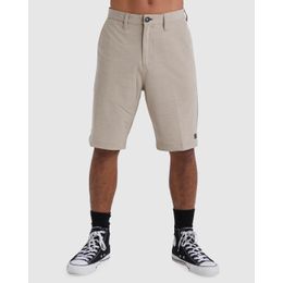 Billabong Herren 2-in-1-Shorts "Crossfire", gr&uuml;n, Gr. 28, Obermaterial:64% Polyester, 22% Baumwolle, 8% Elasthan, 6% Polyamid., Hosen