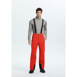 Icepeak Herren Skihose "Icepeak FREIBERG", rot, Gr. 58, Obermaterial: 94% Polyester, 6% Elasthan. Futter: 94% Polyester, 6% Elasthan. Wattierung: