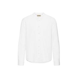 Blend Herren Leinenhemd "Leinenhemd BHLines", wei&szlig;, Gr. XXL, Obermaterial: 55% Leinen LI. 45% Viskose CV., Hemden
