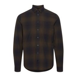 Casual Friday Herren Langarmhemd "Langarmhemd CFAnton", schwarz, Gr. M, Obermaterial: 98% Baumwolle CO. 2% Elasthan EL., Hemden