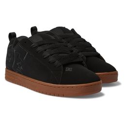 DC Shoes Herren Sneaker "COURT GRAFFIK", Gr. 43, schwarz, Leder, Schuhe