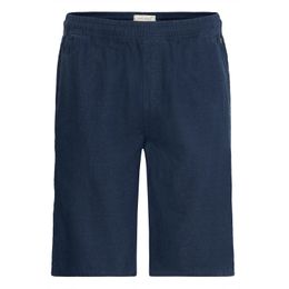 Blend Herren Leinenhose "Leinenhose BHMADDOX wovenshorts", blau, Gr. L, Obermaterial: 55% Leinen LI. 45% Viskose CV., Hosen