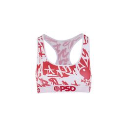 PSD Damen Bustier "PB RED TAGS SB Damen", Gr. M, rot, 88% Polyester, 12% Elasthan, BHs