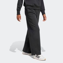 Damen Sporthose "ALL SZN LOOSE WIDE-LEG"schwarz, normal, gr., Gr. S, adidas Sportswear, Obermaterial: 70% Baumwolle, 30% Polyester, Hosen