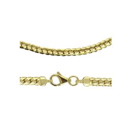 Firetti Damen Panzerkette "Schmuck Geschenk Gold 333 oder 585 Collierkette in mehreren Breiten", 50, Gelbgold 585, B: 6mm, gold, Gelbgold 585, B:6mm,