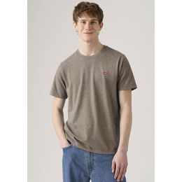 Levi's LEVI'S Herren T-Shirt "ORIGINAL HM TEE"triblend jersey bung, Gr. S, Jersey, Obermaterial: 50% Polyester, 37% Baumwolle, 13% Viskose, Shirts, mit Logo