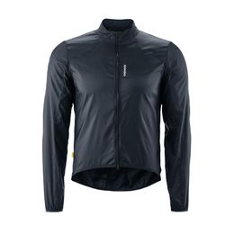 Gonso Herren Fahrradjacke "Road Jacket Wind M", blau, Gr. XXXL, 100% Polyester, Jacken, Herren Radjacke, atmungsaktive Rennrad-Windjacke,