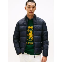Tommy Hilfiger Herren Steppjacke "MID WEIGHT STAND COLLAR"desert sky, Gr. L, unifarben, Web, Obermaterial: 100% Polyamid, Jacken, Winterjacke,