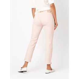 Toni Damen 7/8-Jeans "be loved 7/8"powder, Gr. 48, unifarben, Denim/Jeans, Obermaterial: 79% Baumwolle, 11% Polyester, 8% Lyocell, 2% Elasthan,