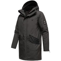 STONE HARBOUR Herren Wintermantel "Ragaan", grau, Gr. XXL, Oberstoff: 100% Polyester. Futter: 100% Polyester. Wattierung: 100% Polyester.