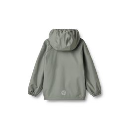 Wheat M&auml;dchen Allwetterjacke "Wheat Rainwear Chardy Jacket"thunder sky, Gr. 116, unifarben, 55% Polyester, 45% Polyurethan, Jacken, reflektierend