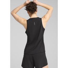 Puma Damen Tanktop "W RUN VELOCITY TANK (POLY)", schwarz, Gr. L, unifarben, Web, Obermaterial: 100% Polyester, Tops, Tanktop, ergonomische