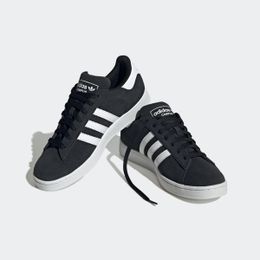 Herren Sneaker "CAMPUS 2.0", adidas originals, Gr. 38,5, schwarz-wei&szlig;, Leder, Synthetik, Schuhe