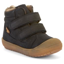 froddo Baby Lauflernschuh "OLLIE WOOL TEX", Gr. 25, blau, Nubukleder, Schuhe, Winterstiefel, Klettschuh mit Wollfutter