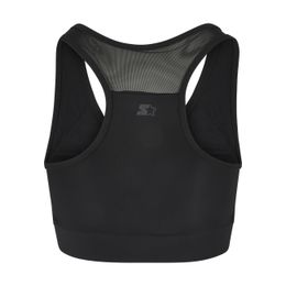 Damen Sport-BH "Starter Black Label Damen Ladies Starter Mesh Bra", STARTER Black Label, Gr. L, schwarz, 80% Polyamid, 20% Elasthan, BHs
