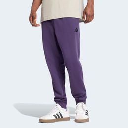 Herren Sporthose "ESSENTIALS FEELCOZY", lila, Gr. XXXL, adidas Sportswear, Obermaterial: 70% Baumwolle, 30% Polyester, Hosen