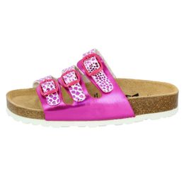 Lico M&auml;dchen Pantolette "Pantolette Bioline Trendy", Gr. 30, pink, Synthetik, Schuhe