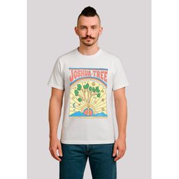 F4NT4STIC Herren T-Shirt "US National Parks Joshua Tree", wei&szlig;, Gr. M, Obermaterial: 100% Baumwolle, Shirts, Premium Qualit&auml;t