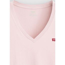 Levi's LEVI'S Damen T-Shirt "VNECK TEE 2 PACK"2 pack v neck potpou, Gr. L, Jersey, Obermaterial: 100% Baumwolle, Shirts