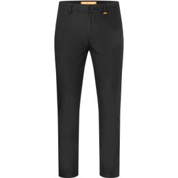 MAC Herren Chinohose "Griffin", grau, Gr. 33, Web, Obermaterial: 55% Baumwolle, 40% Polyamid, 5% Elasthan, Hosen, mit Taschen