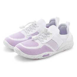 Lascana Damen Sneaker "Slip-On-Sneaker, Sommer Sneaker", Gr. 40, wei&szlig;, Obermaterial: 50% Lederimitat, 50% Textilmaterial. Decksohle: 100%