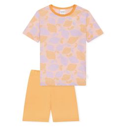 Schiesser Shorty ' Kids Nightwear ' M&auml;dchen Gr&ouml;&szlig;e 140 flieder / orange / pfirsich